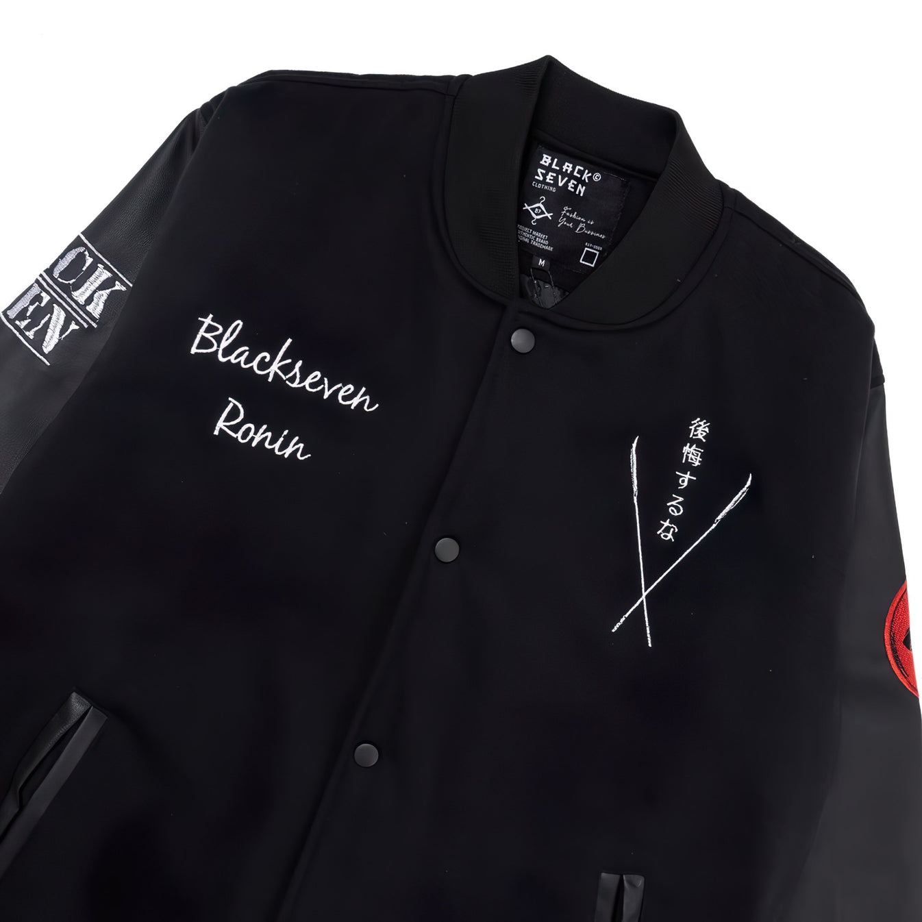 Japanese Samurai Varsity Jacket Full Embroidery | Zewearsy