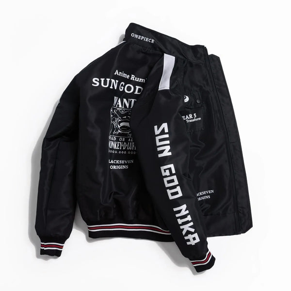 One Piece Gear 5 Jacket Windbreaker Cyberpunk Edition | Zewearsy