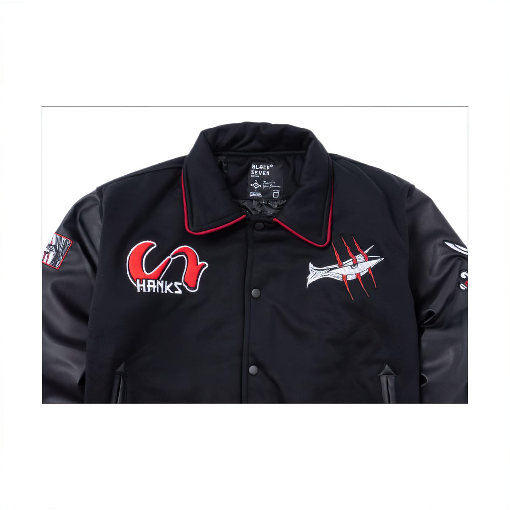 One Piece Varsity Red Hair Pirates Full Embroidery | Zewearsy